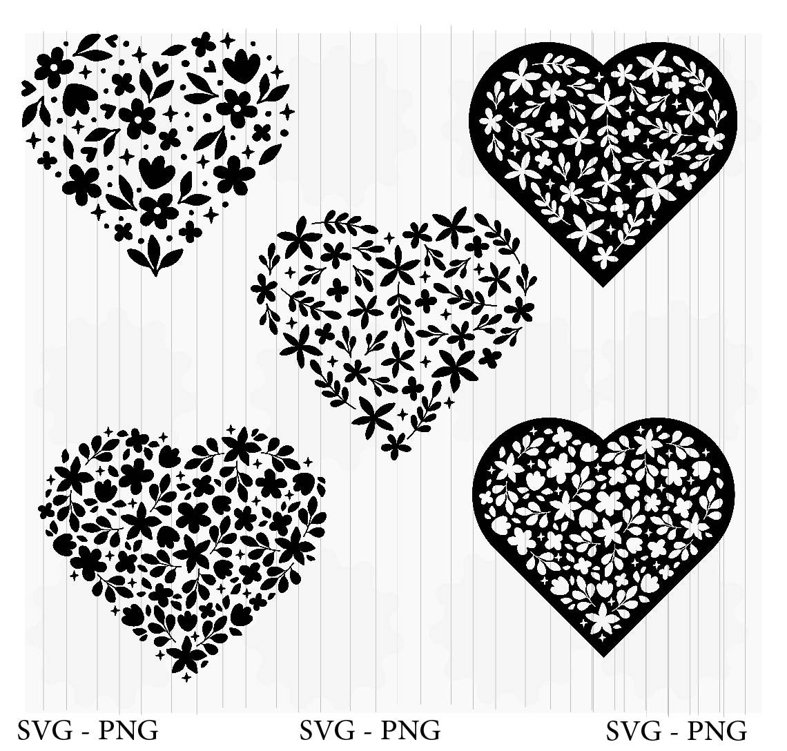 Half Heart Shape SVG, Name Frame Svg, Valentine Heart Svg, Open Heart ...