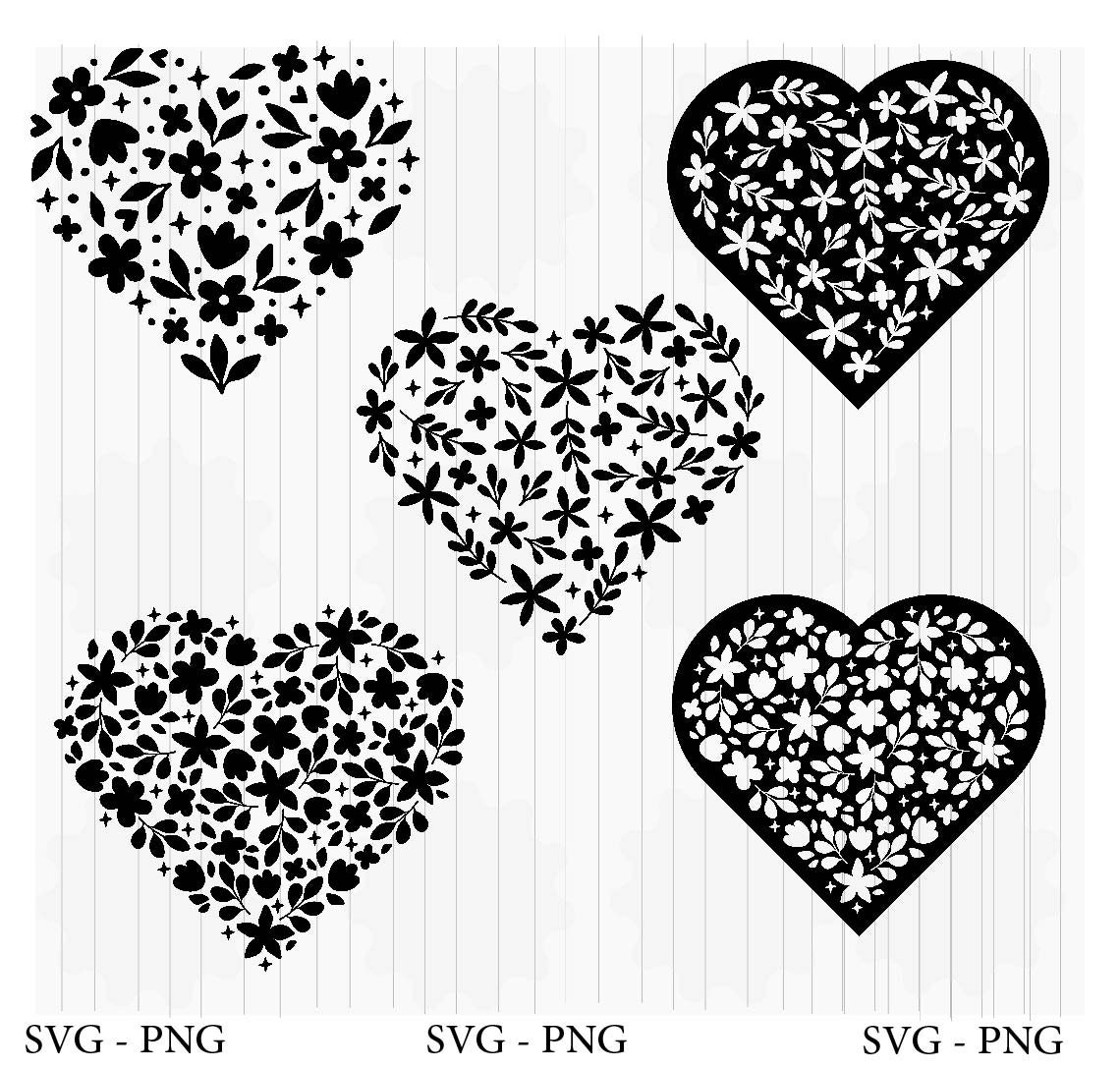 Half Heart Shape SVG, Name Frame Svg, Valentine Heart Svg, Open Heart ...