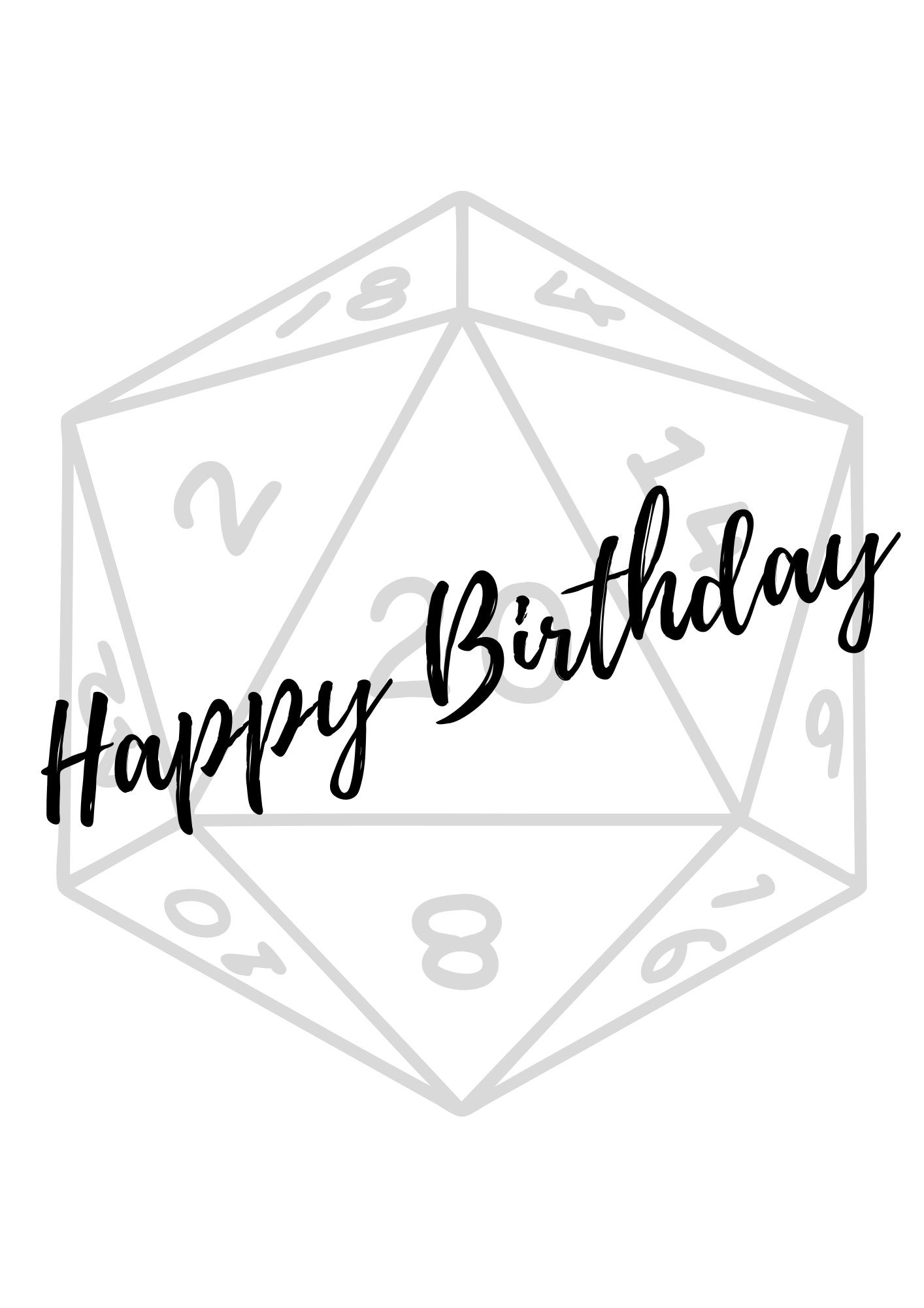 BG3 Karlach Video Game Red Tiefling Barbarian A5 Birthday Card, Perfect ...