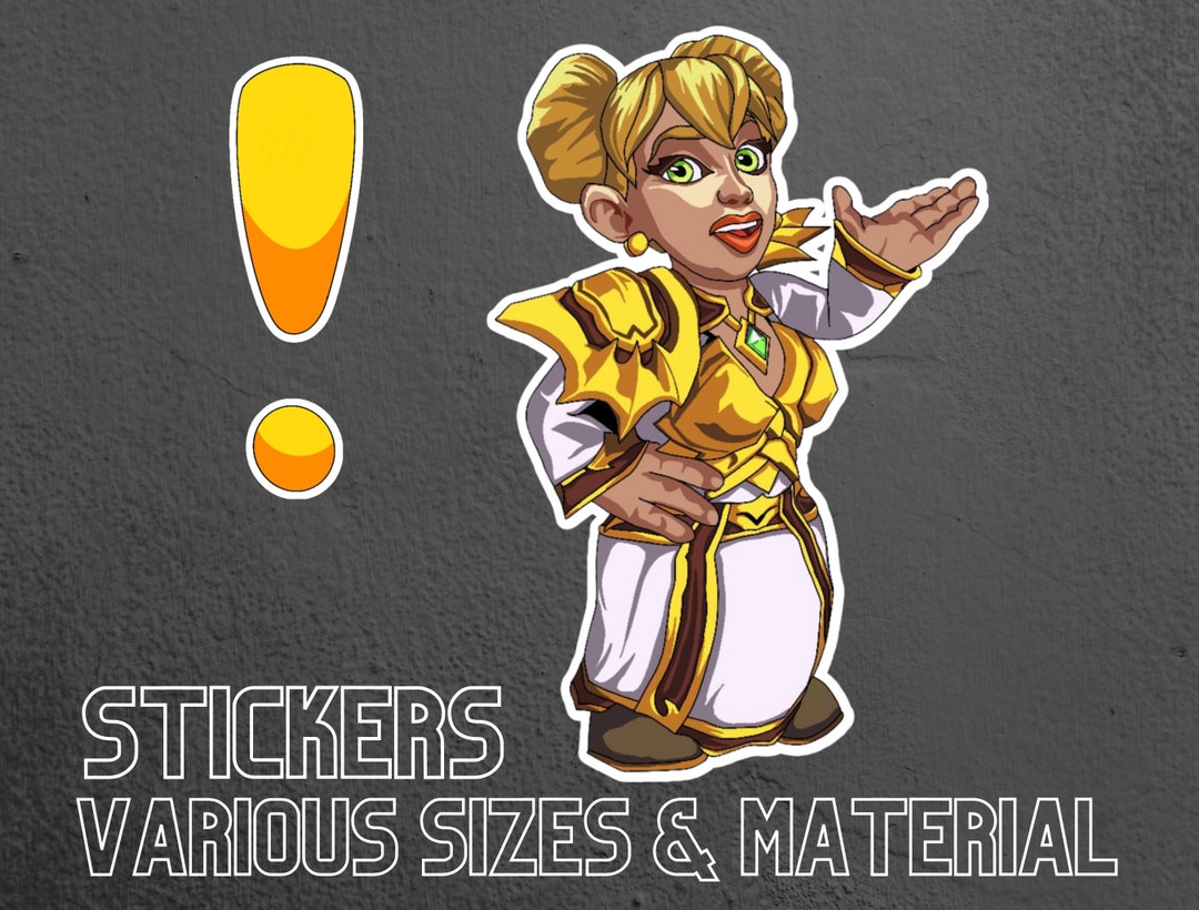 World of Warcraft Chromie and Quest Marker Stickers - Available in ...