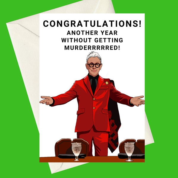 The Traitors Birthday Card - Etsy UK