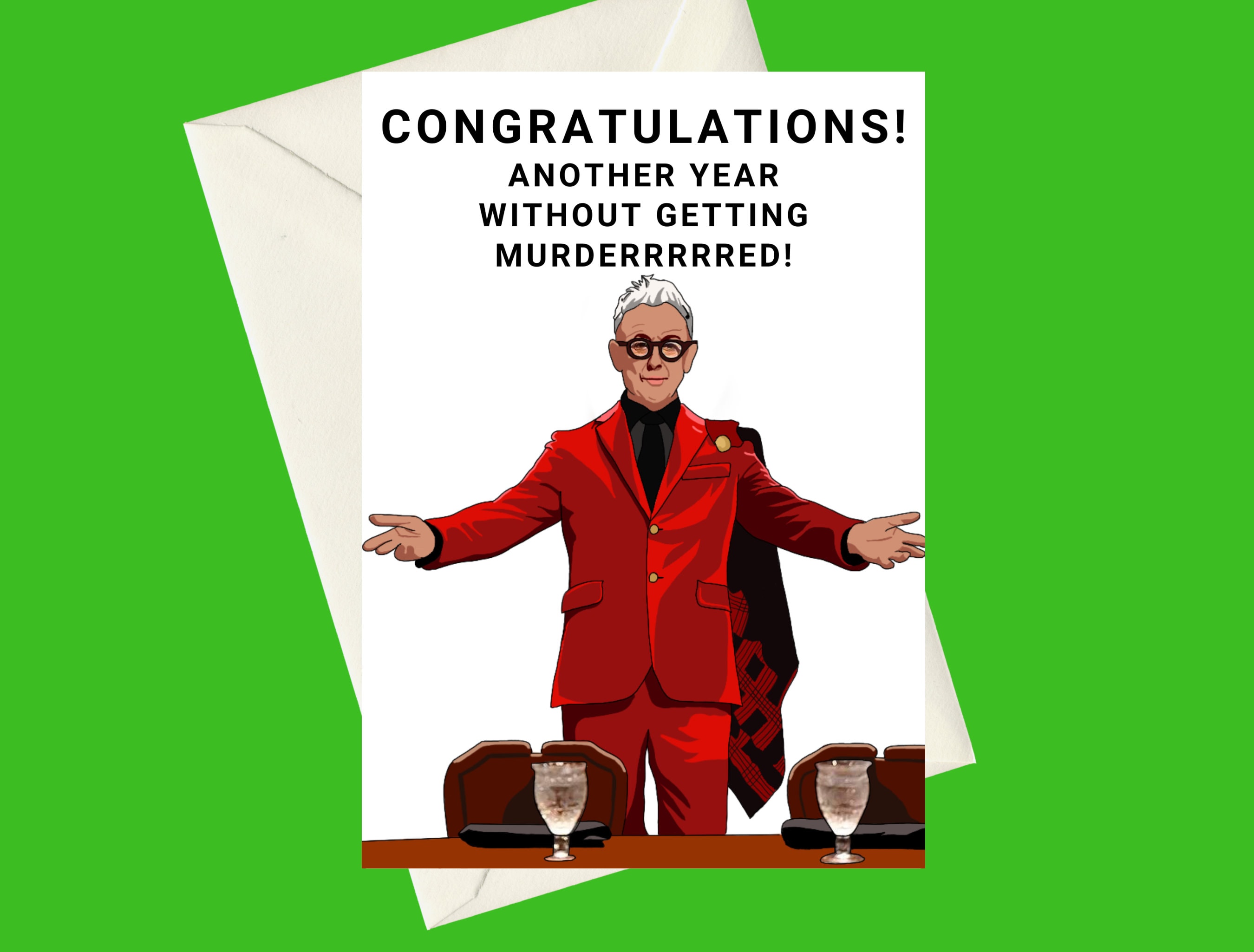 The Traitors Alan Cumming A5 Birthday Card, Perfect for Gifts ...