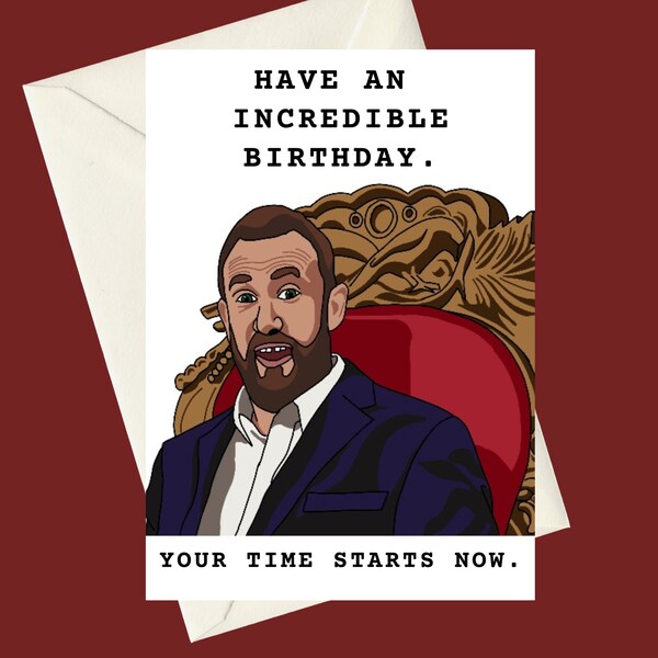 Taskmaster Birthday Card - Etsy