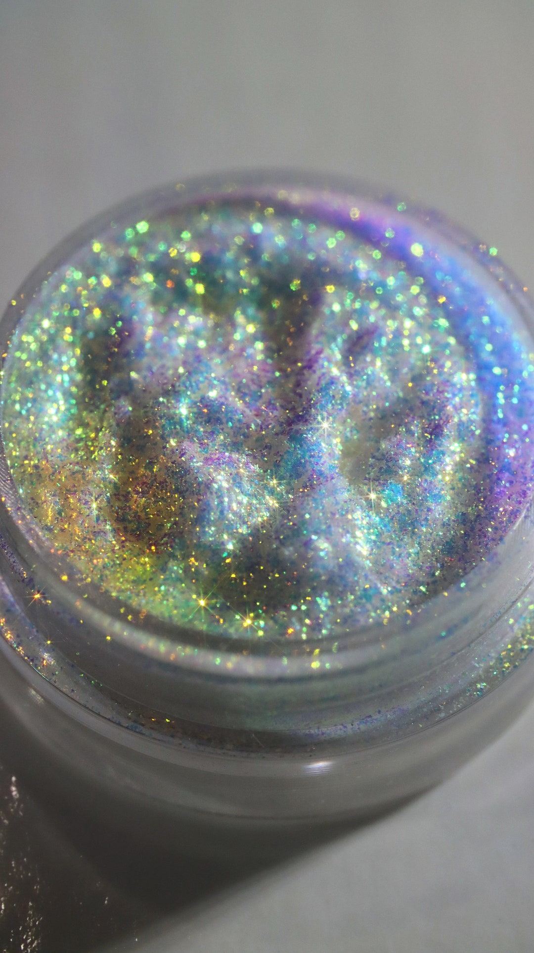 FAIRY DUST - Multichrome Loose Powder Eyeshadow, Sparkly Shifting Green ...