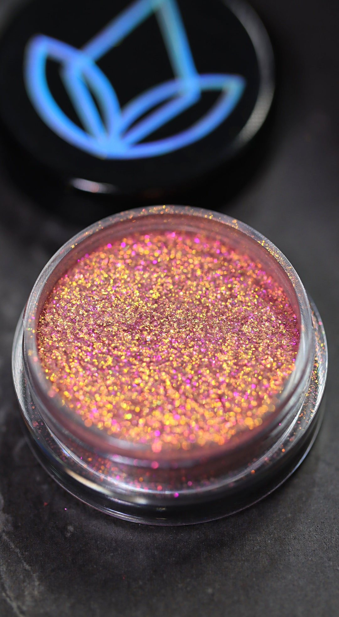 FIZZY PEACH - Multichrome Glittery Loose/pressed Eyeshadow, Shinny ...