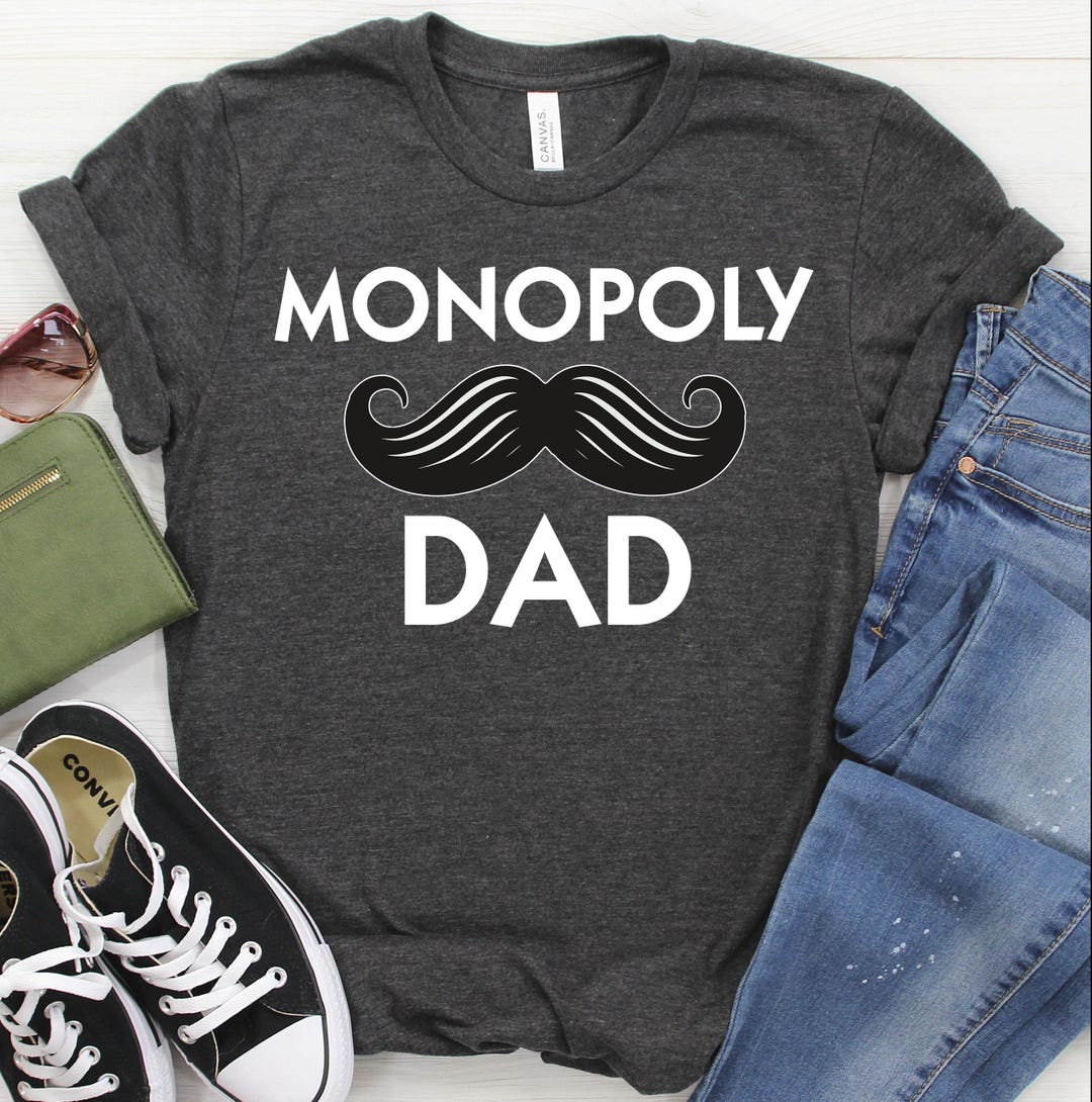 Monopoly Dad Shirt, Sweatshirt/ Hoodie, Board Game Shirt, Father's Day ...