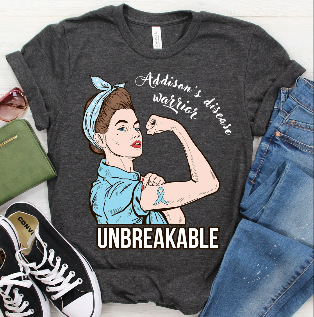 Addisons Disease Awareness Shirt / Tank / Hoodie, Addison's Disease ...