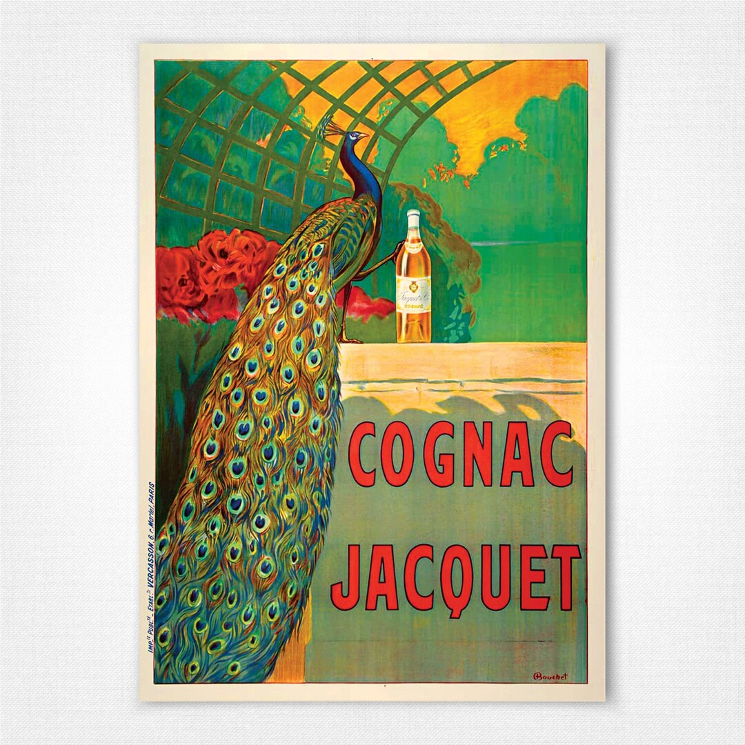 Cognac Jacquet – Camille Bouchet Poster - A4, A3, A2, A1 & 50x70 - Etsy
