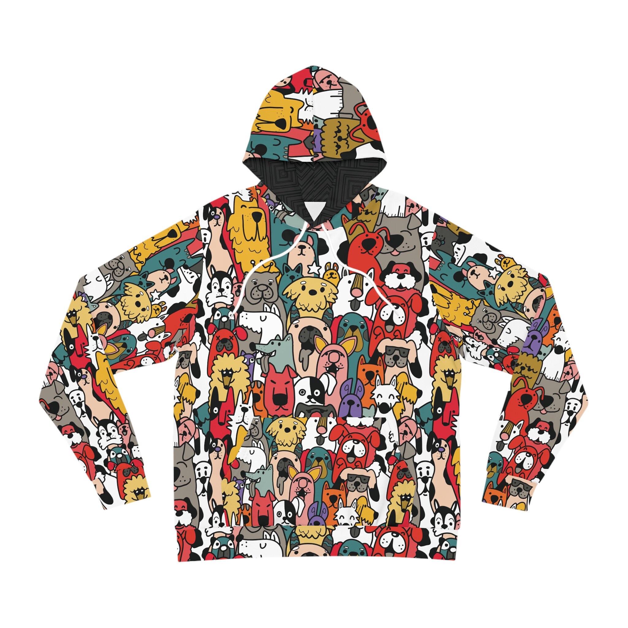 Paw-fect Companion Sweater, Retro Animal Lover All-over Print ...