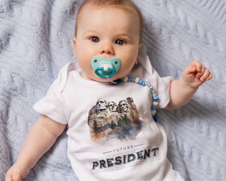 Future President Baby Outfit, Mount Rushmore Inspired Clothing ...