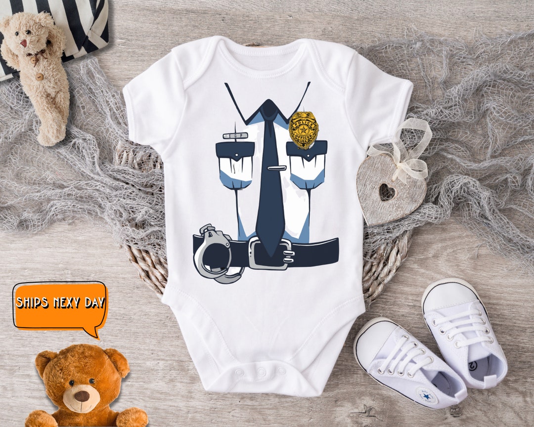 Baby Cop Onesie®, Cute Police Uniform, Law Enforcement Gift, Adorable ...