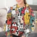 Paw-fect Companion Sweater, Retro Animal Lover All-over Print ...