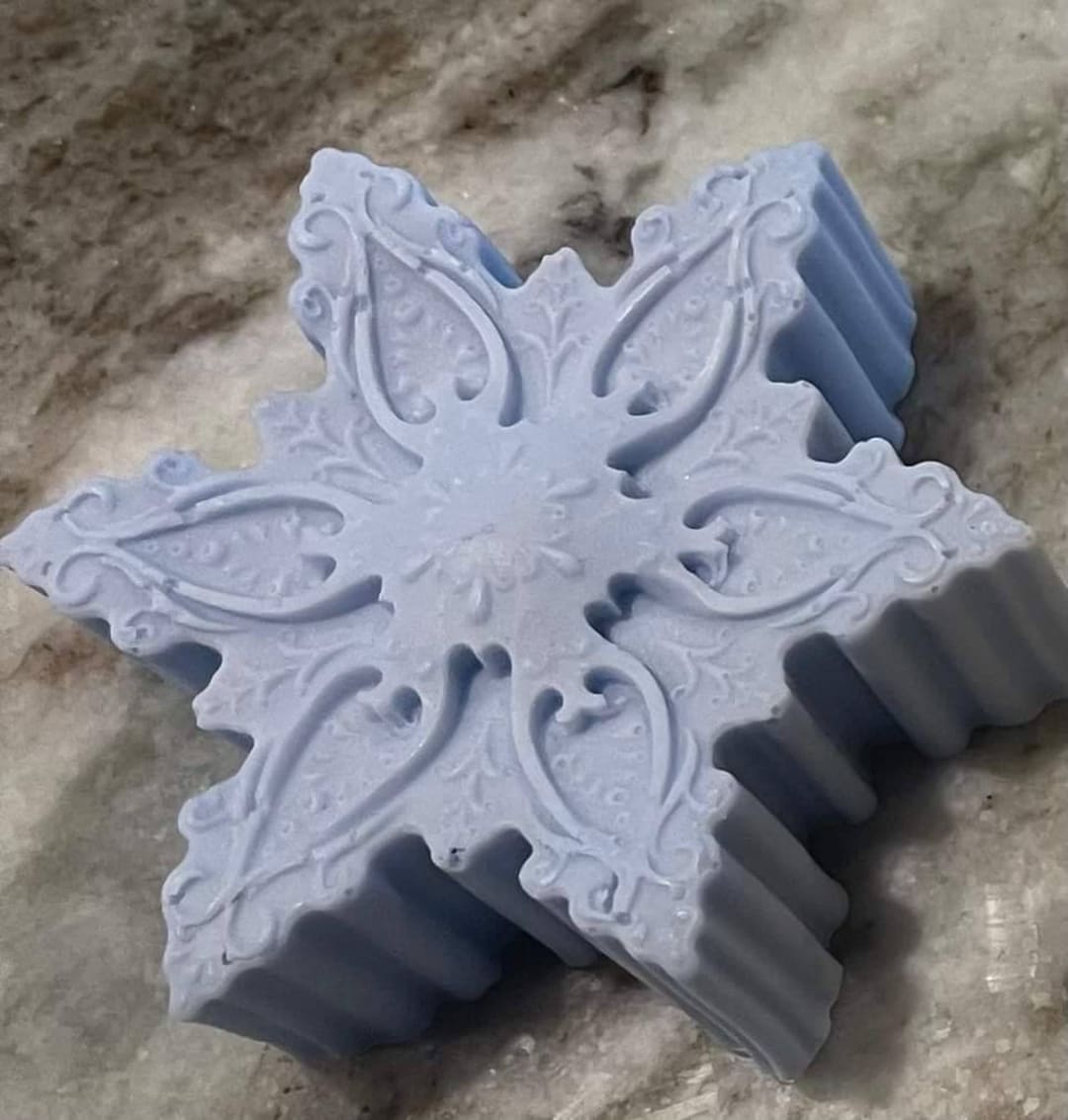 Snowflake Soap - Etsy