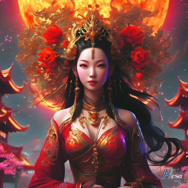 Print or PDF File, Wall Art Print, AI Artwork, "the Blonde Mermaid" - Etsy