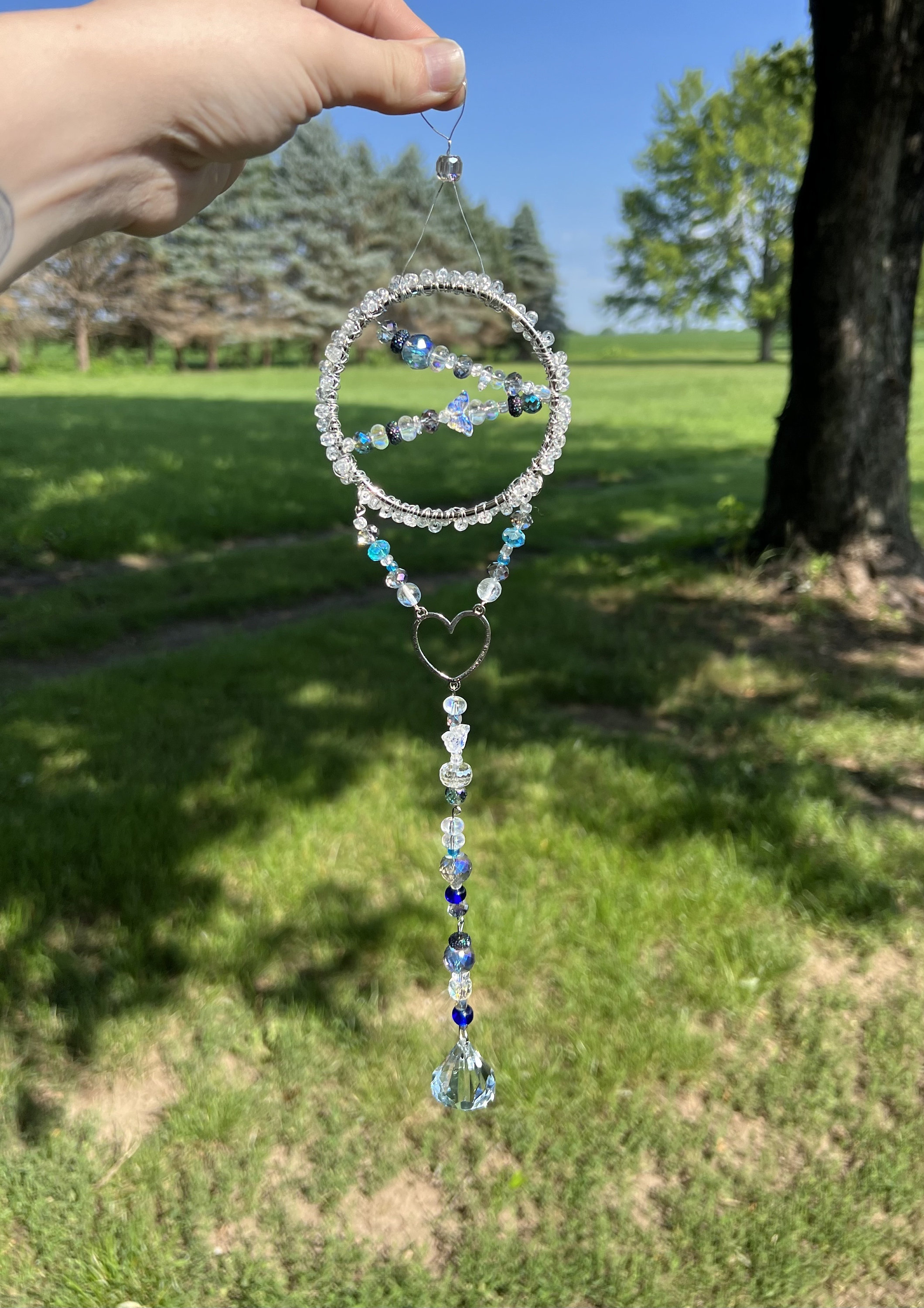 Handmade, Hand Beaded Suncatcher Beaded Decoration Handmade Home Decor Window Decoration - Etsy