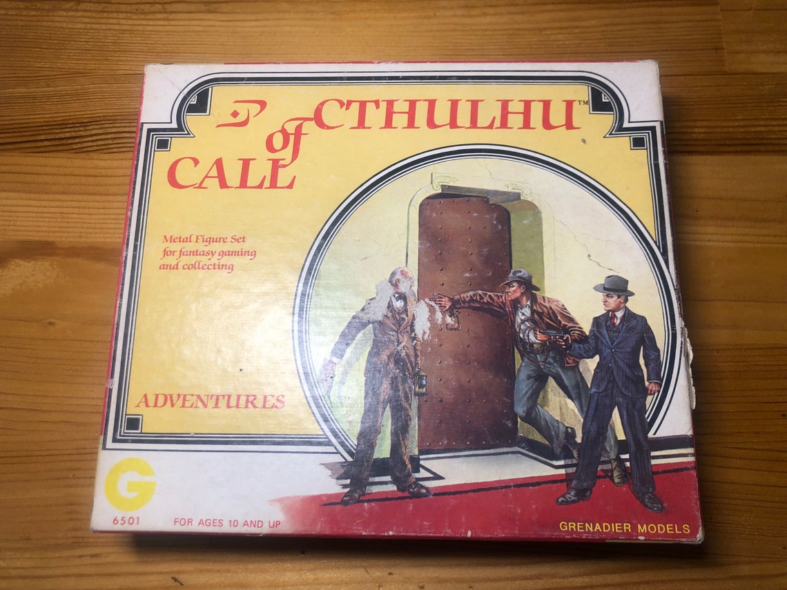 Call of Cthulhu Metal Figure Set for Fantasy Gaming and Collecting - Etsy