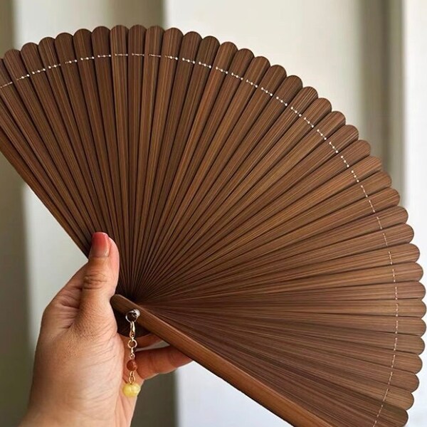 Bamboo Fan - Etsy