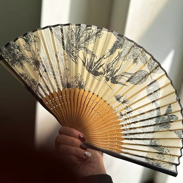 Folding Hand Fan - Etsy