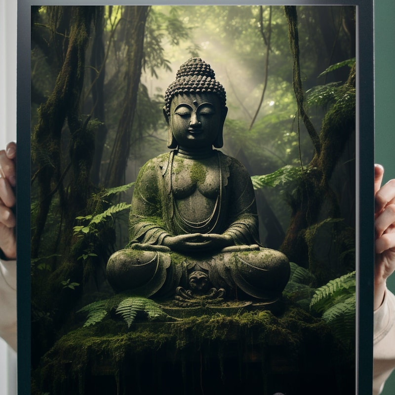 Buddha Poster - Etsy