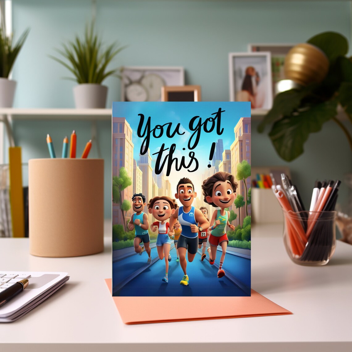 Marathon Runner Card: Well Done, Good Luck, Congratulations - Etsy