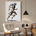 Abstract Running Art Print: Colorful Acrylic Runner (digital Download ...