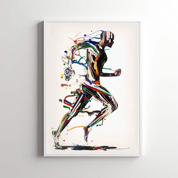 Running Art - Etsy