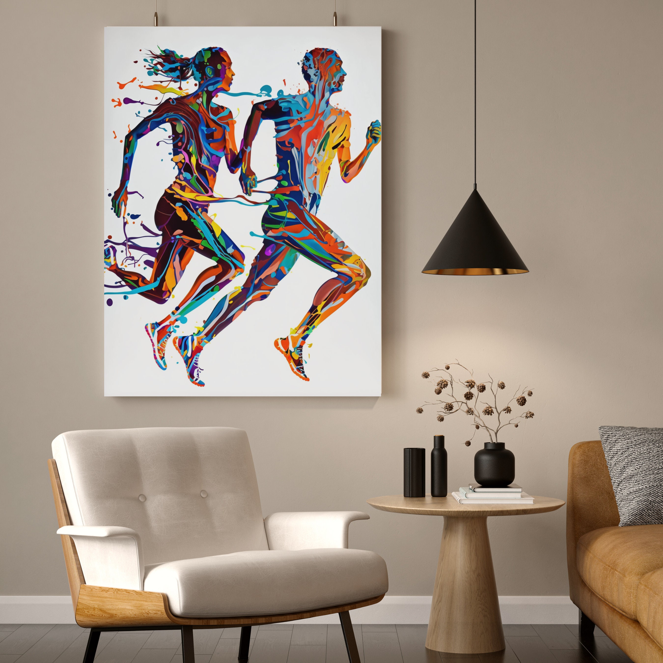 Running Poster, Gift for Runner, Running Print, Running Lovers, Sport ...