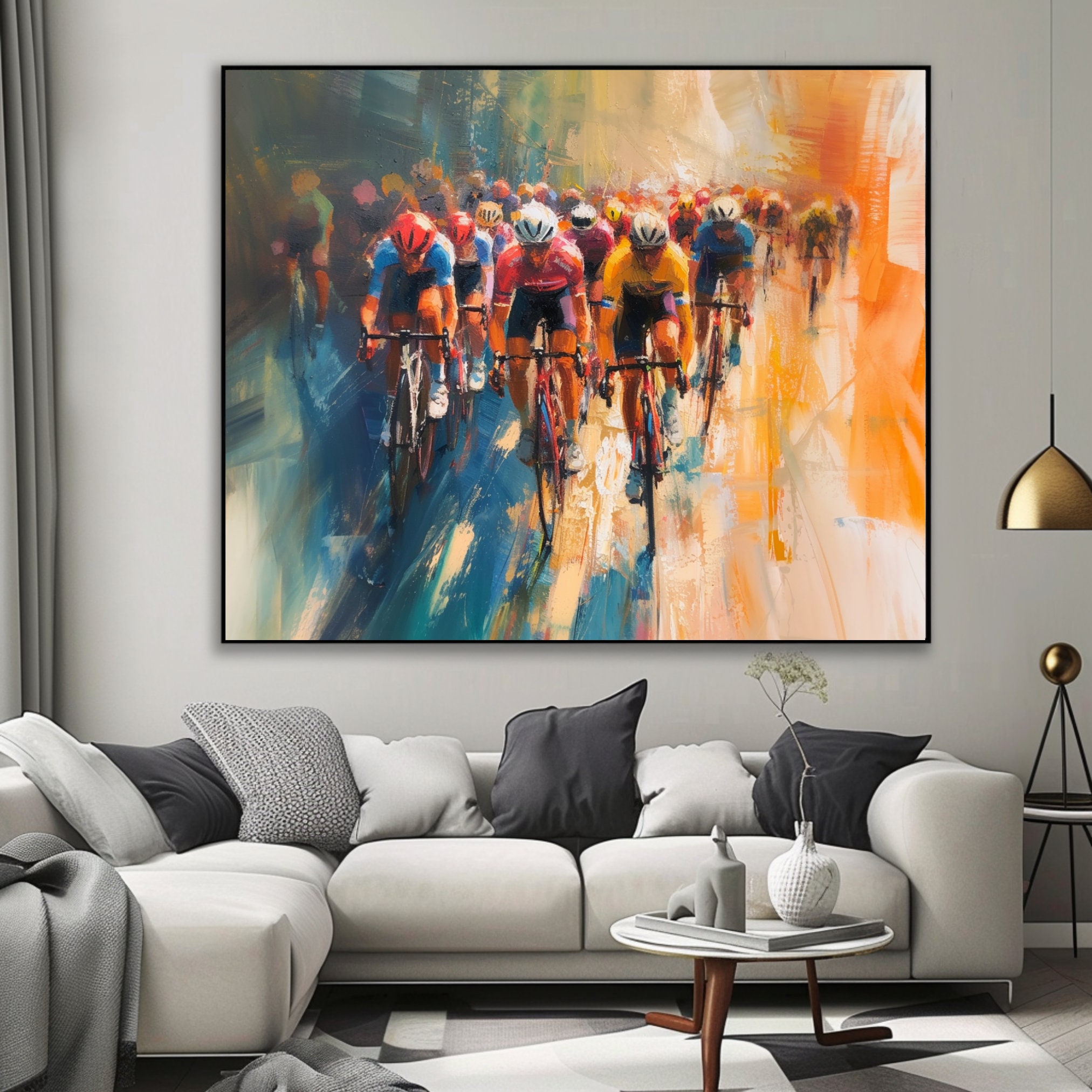 Cycling Poster, Bike Wall Art Print, Cycling Gift, Bicycle Print, Print ...