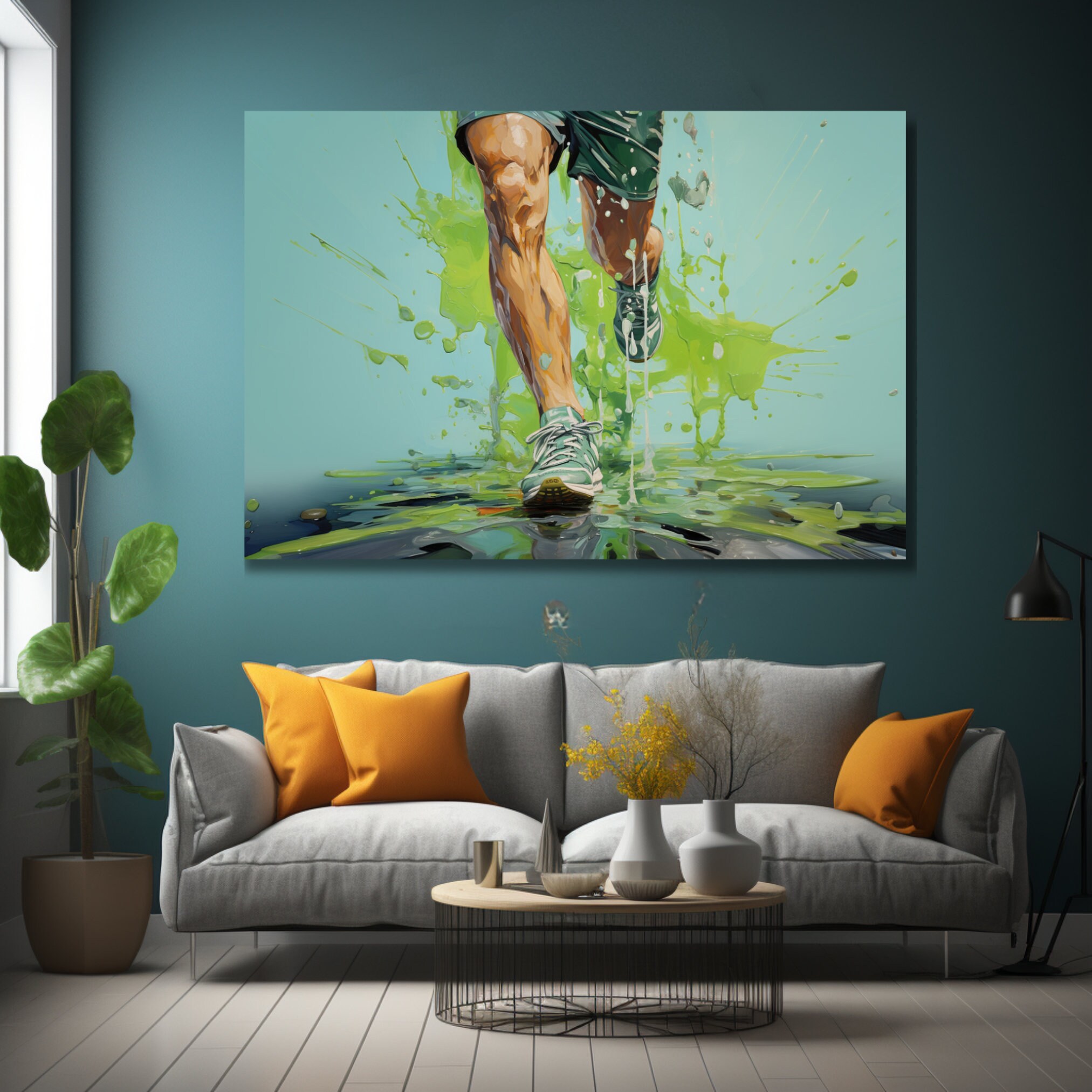 Running Poster, Running Print, Gift for Runner, Wall Art Print ...