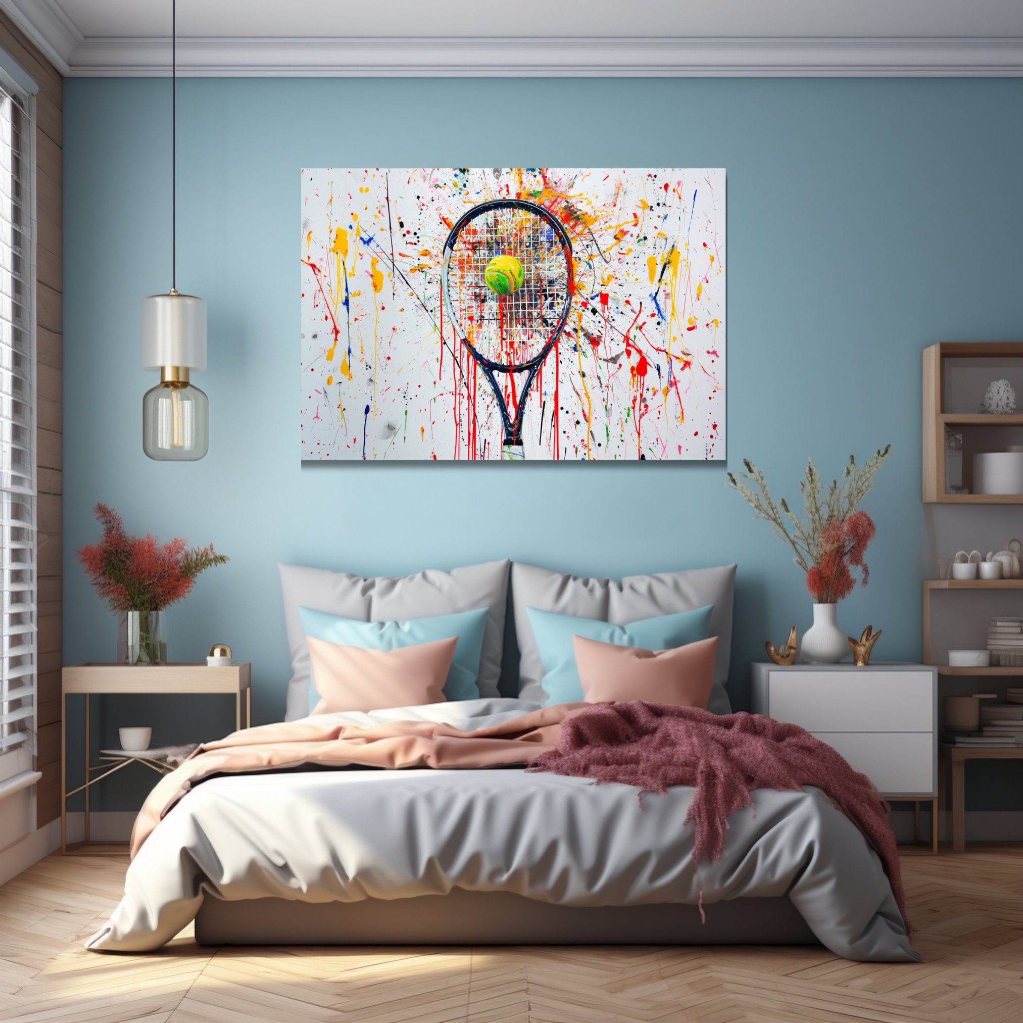 Tennis Poster, Tennis Art Print, Tennis Gift, Gift for Tennis Player ...
