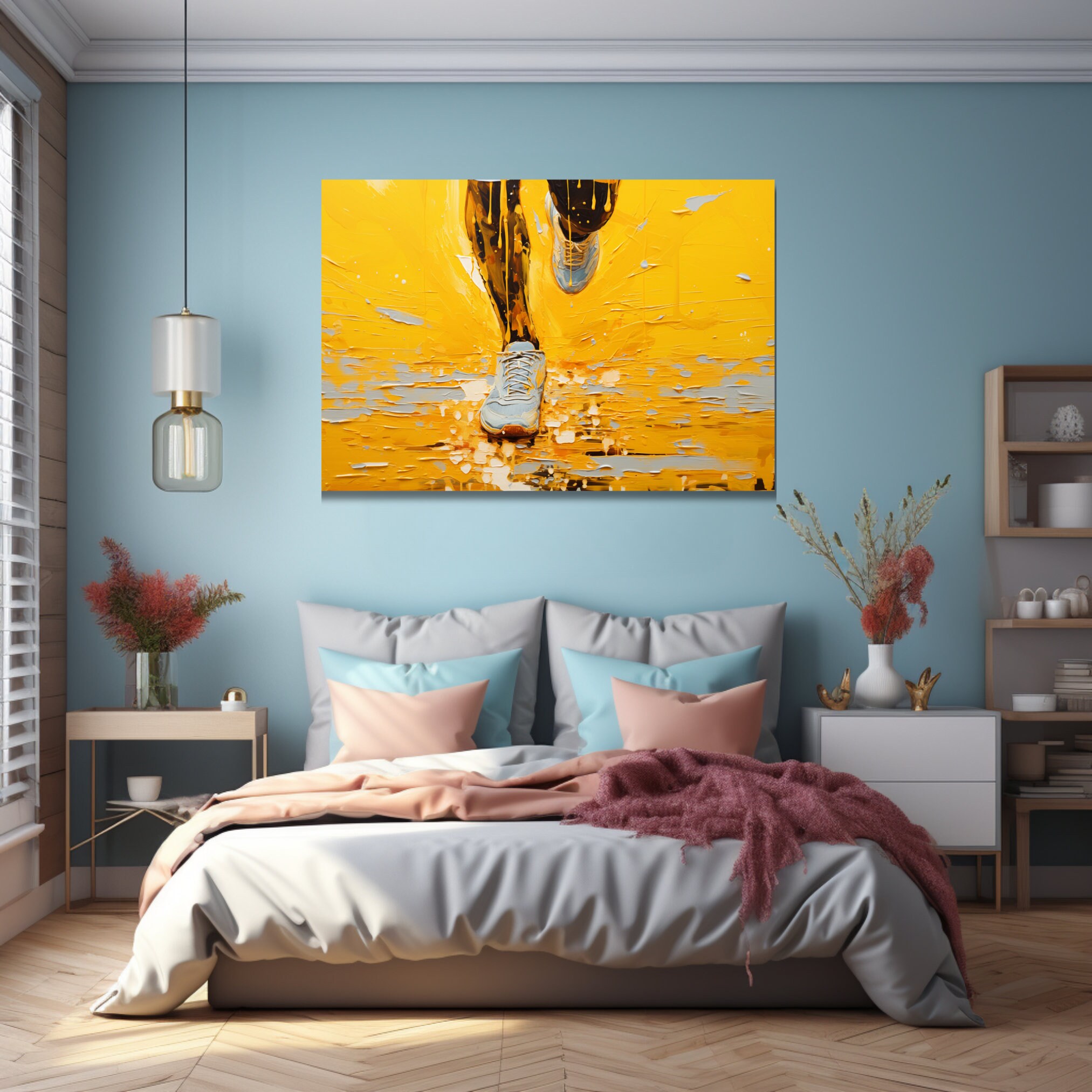 Running Poster, Running Print, Gift for Runner, Wall Art Print ...