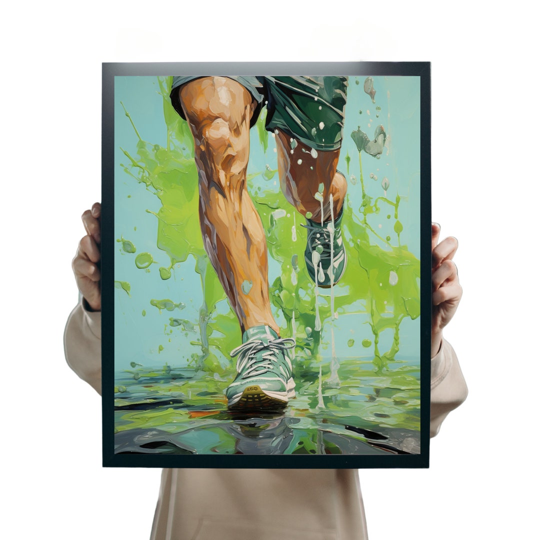 Running Poster Running Print Gift for Runner Wall Art - Etsy