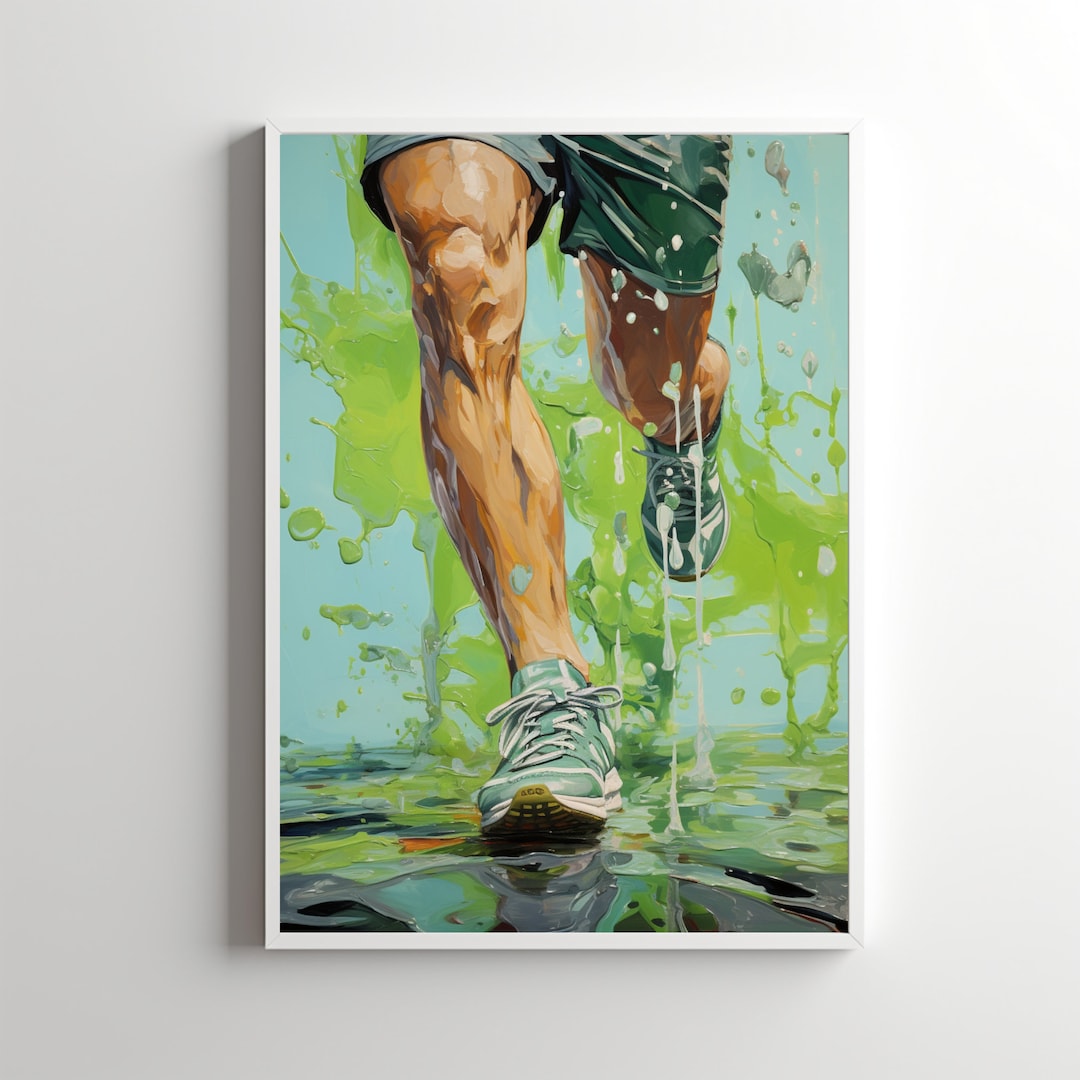 Running Poster, Running Print, Gift for Runner, Wall Art Print ...