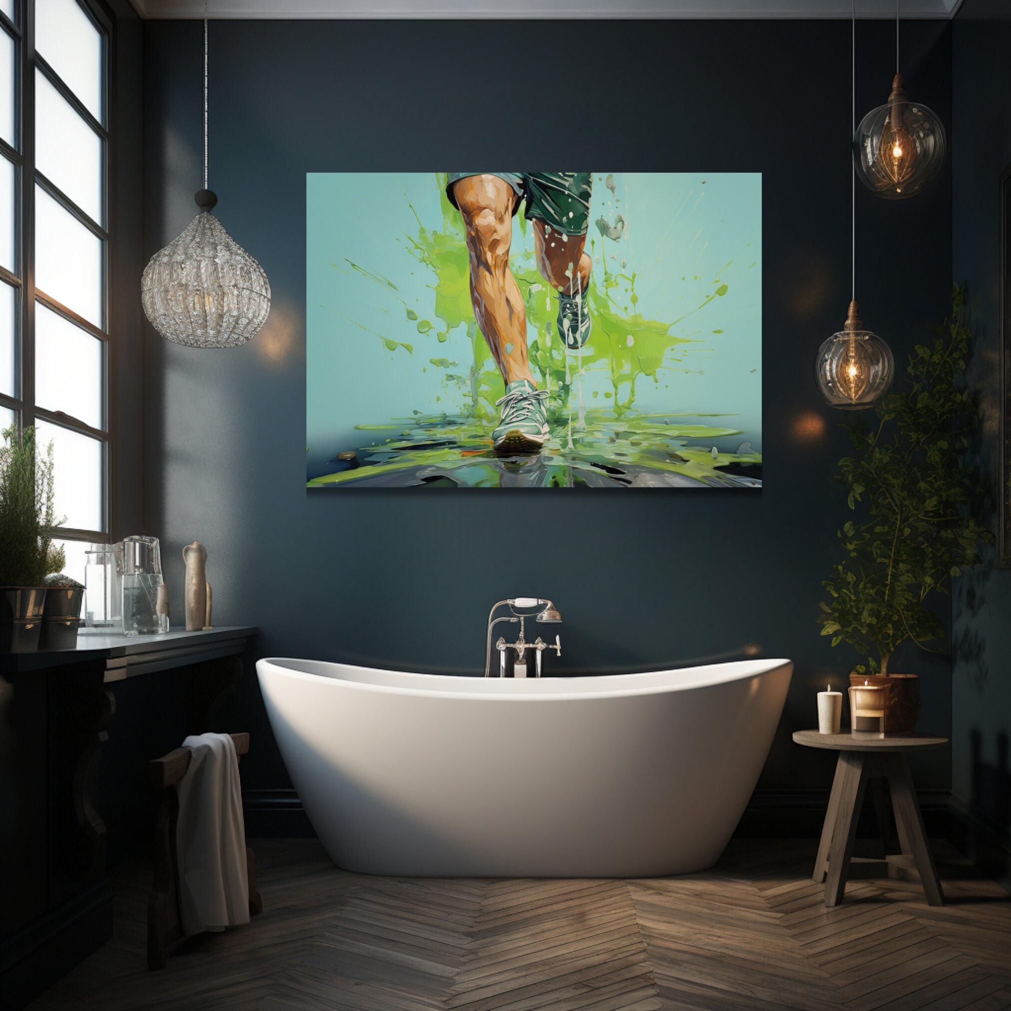 Running Poster, Running Print, Gift for Runner, Wall Art Print ...