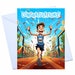 Congratulations Card for Runners, Well Done Greeting Card, Gift for ...