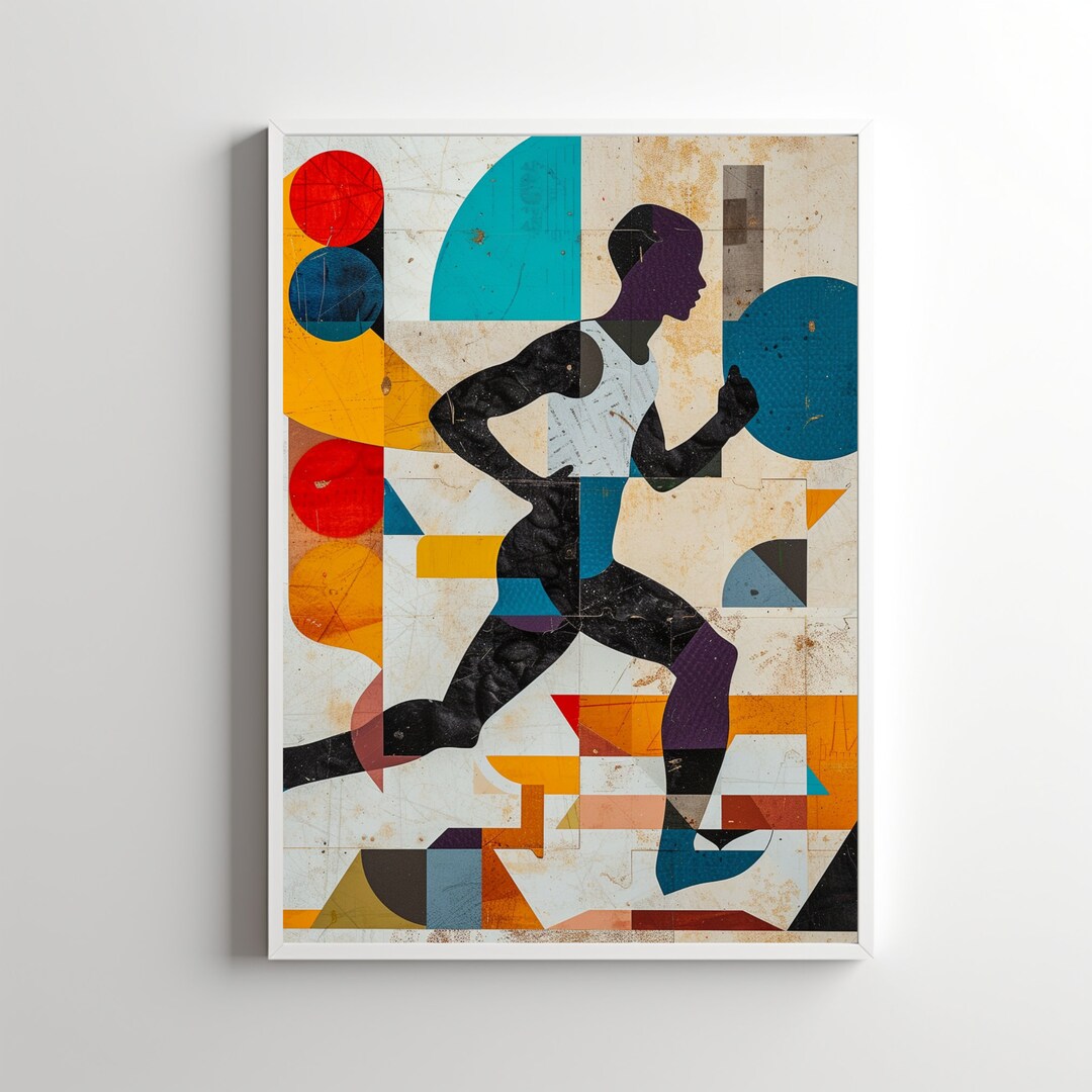 Running Poster, Running Gift, Marathon Gift, Running Print, Marathon ...