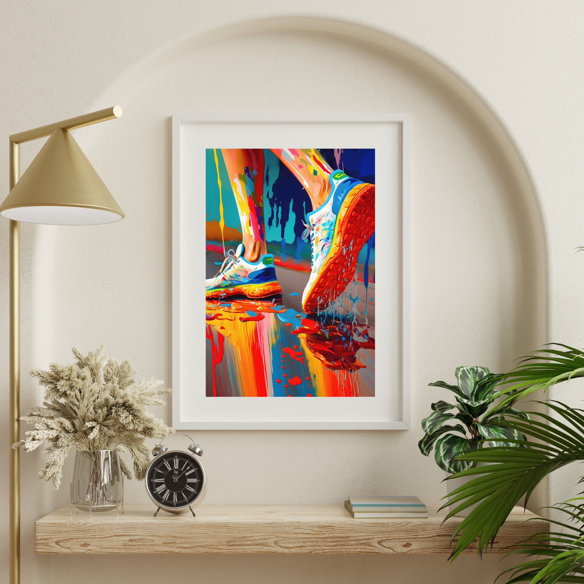 Running Poster, Running Print, Gift for Runner, Wall Art Print, Runner ...