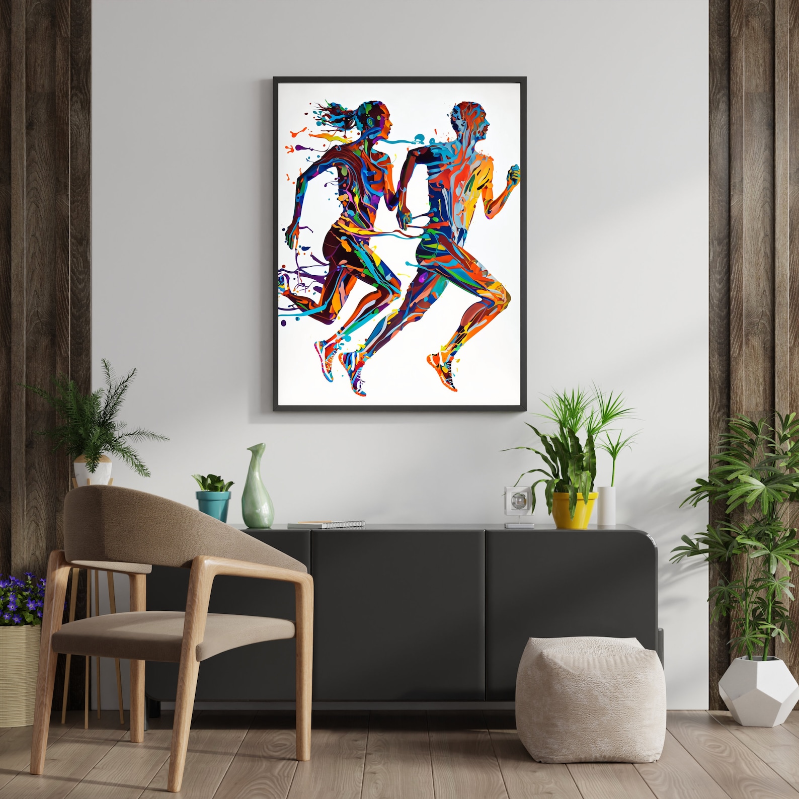 Running Poster, Gift for Runner, Running Print, Running Lovers, Sport ...