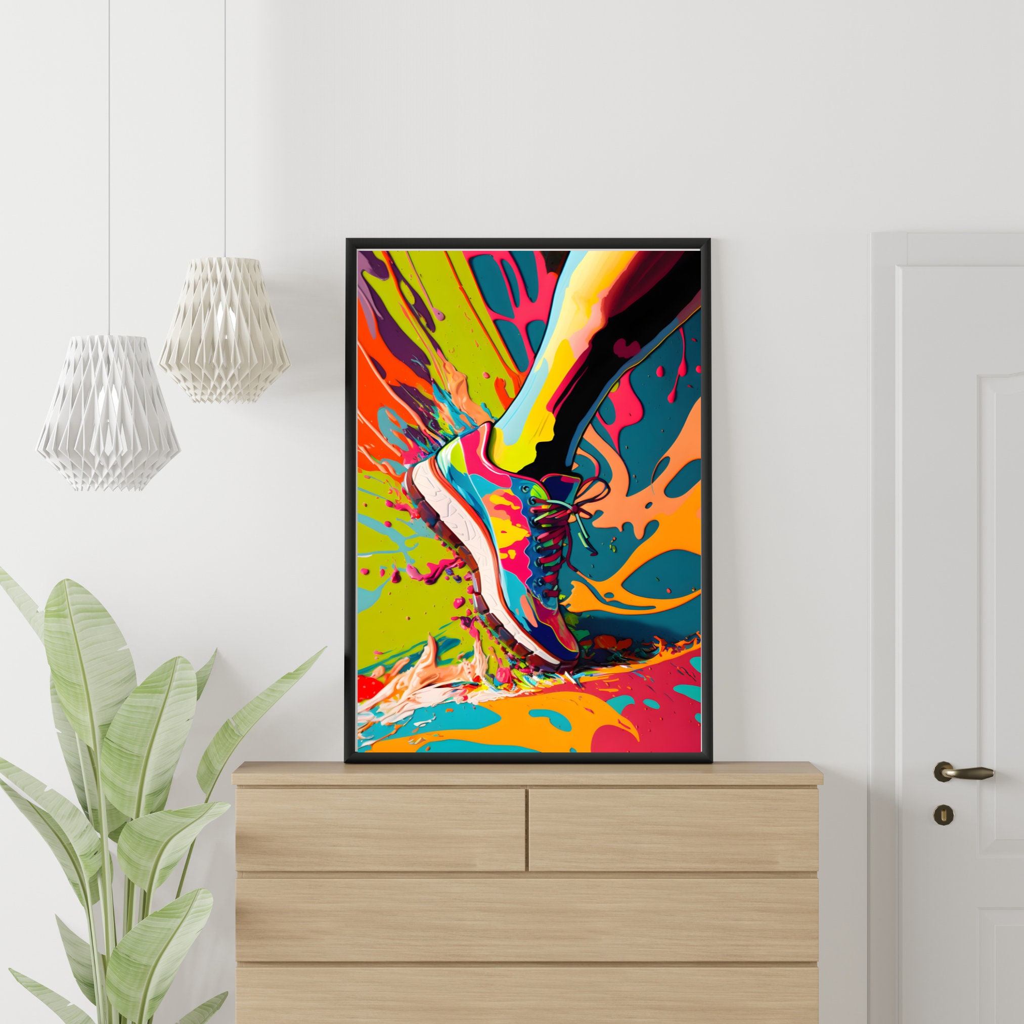 Running Poster, Running Print, Gift for Runner, Wall Art Print, Runner ...