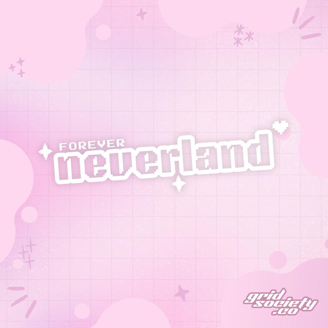 Forever Neverland gi-dle K-pop Vinyl Decal 20cm UK Seller, Bumper ...