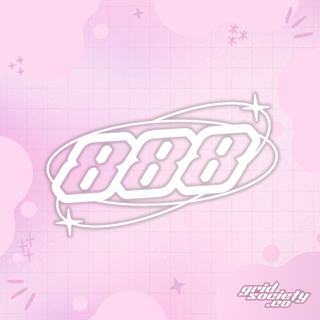 Y2K Angel Number Vinyl Decal 10cm All Numbers Spitirual Guidance ...