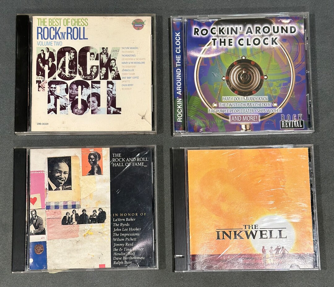 LOT 8 Rock Compilation Cds Best of Chess Rock Roll Hall Fame Mtv ...