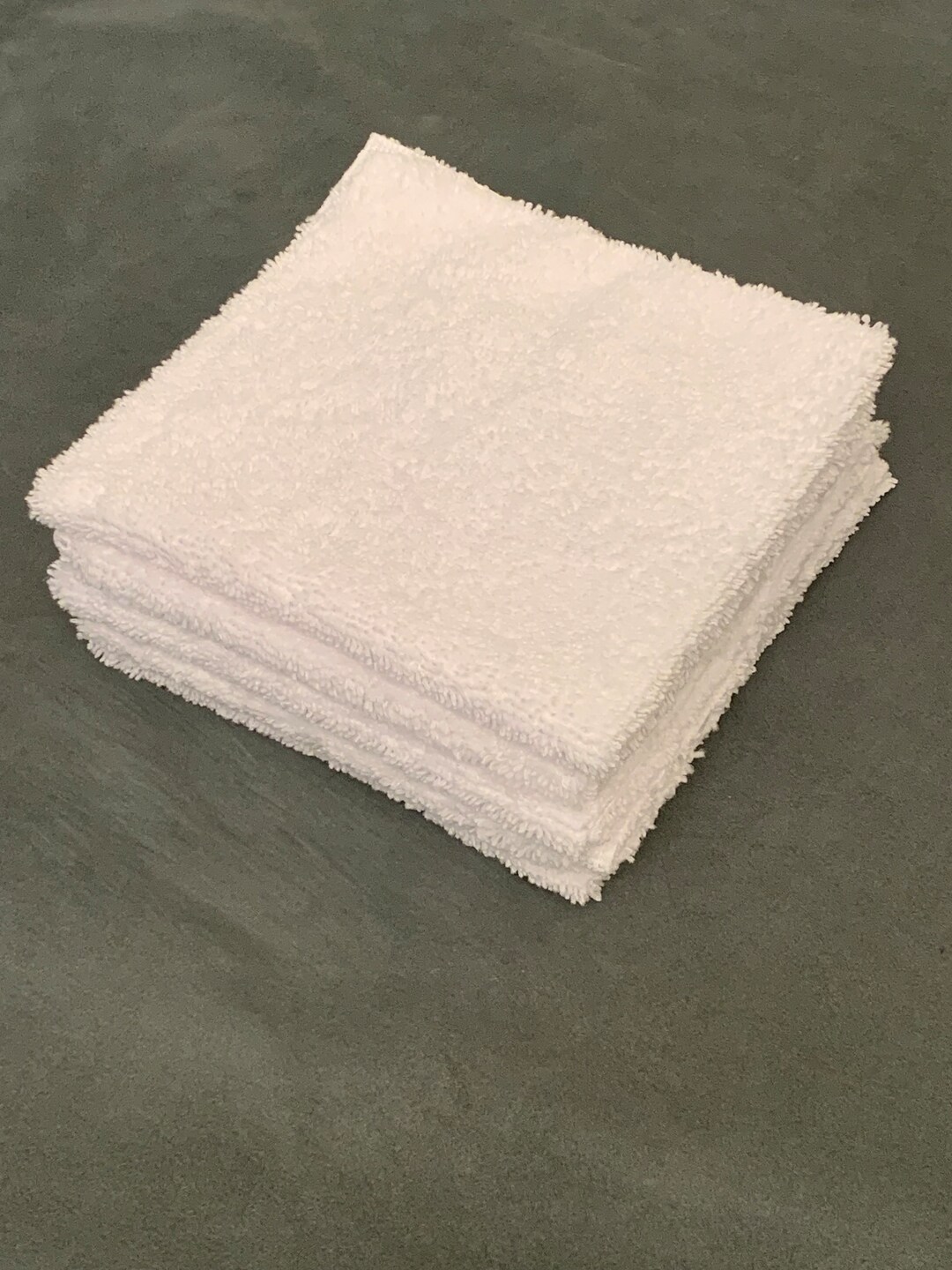 LOT 10 Vinyl Record Cleaning Cloths White Microfiber Album & CD Rags ...