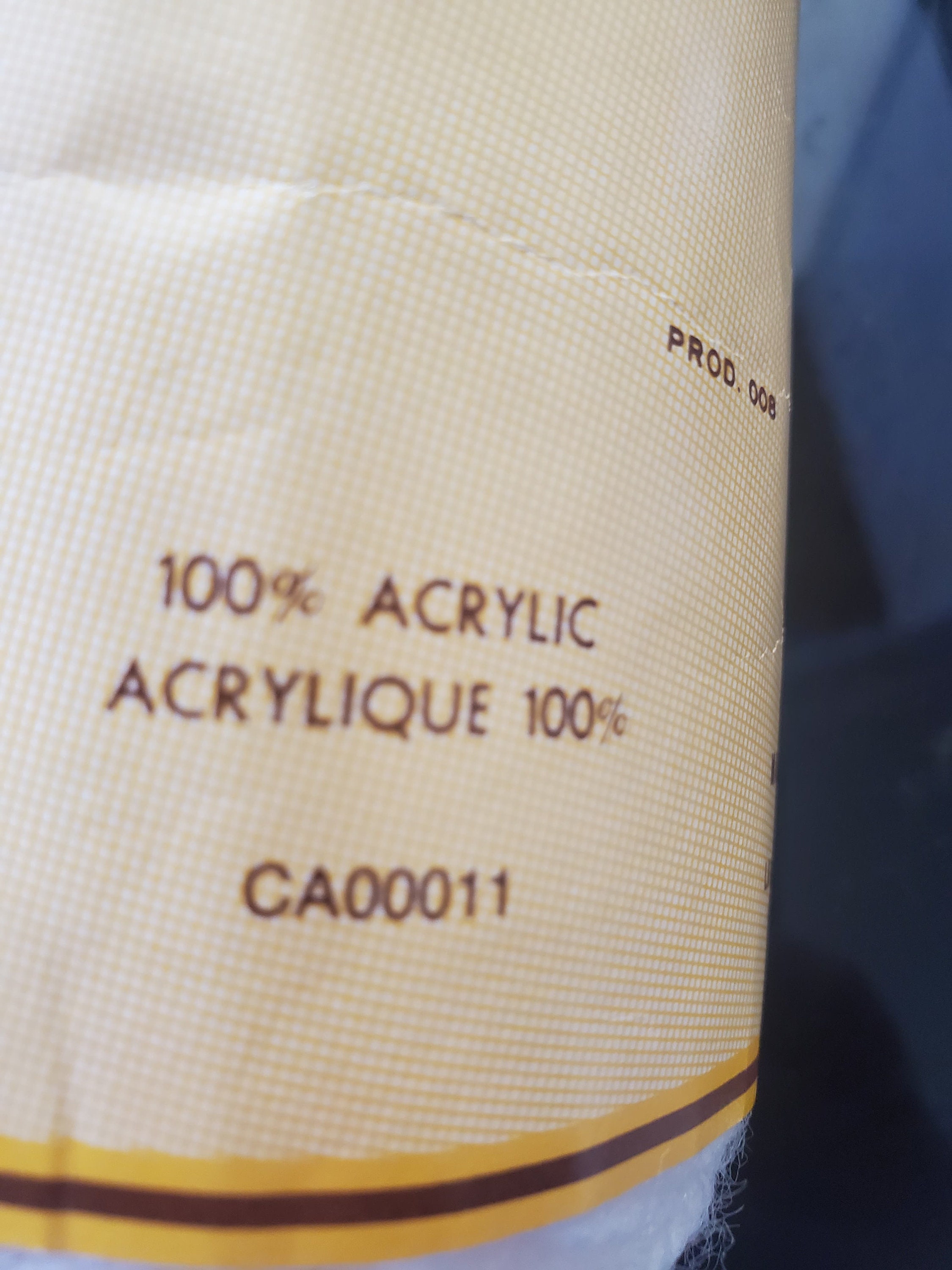 Vintage Patons Beehive Astra 50g Yarn Skein With Original Yellow Label ...