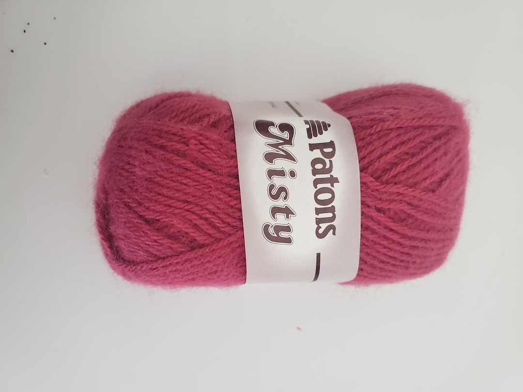 Patons Misty 100% Acrylic Yarn Skein Color 987 50g - Etsy
