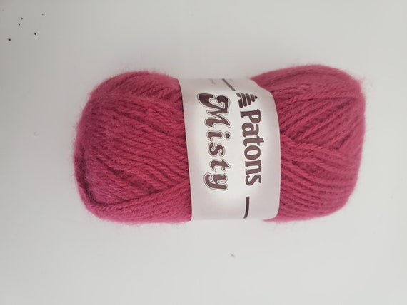 Patons Misty 100% Acrylic Yarn Skein Color 987 50g - Etsy