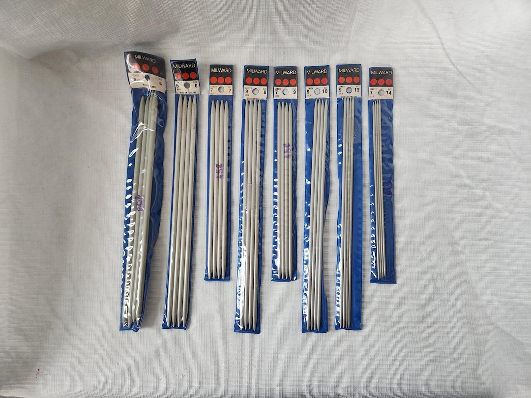 Milward Knitting Needles Set of 8 Sizes - Etsy