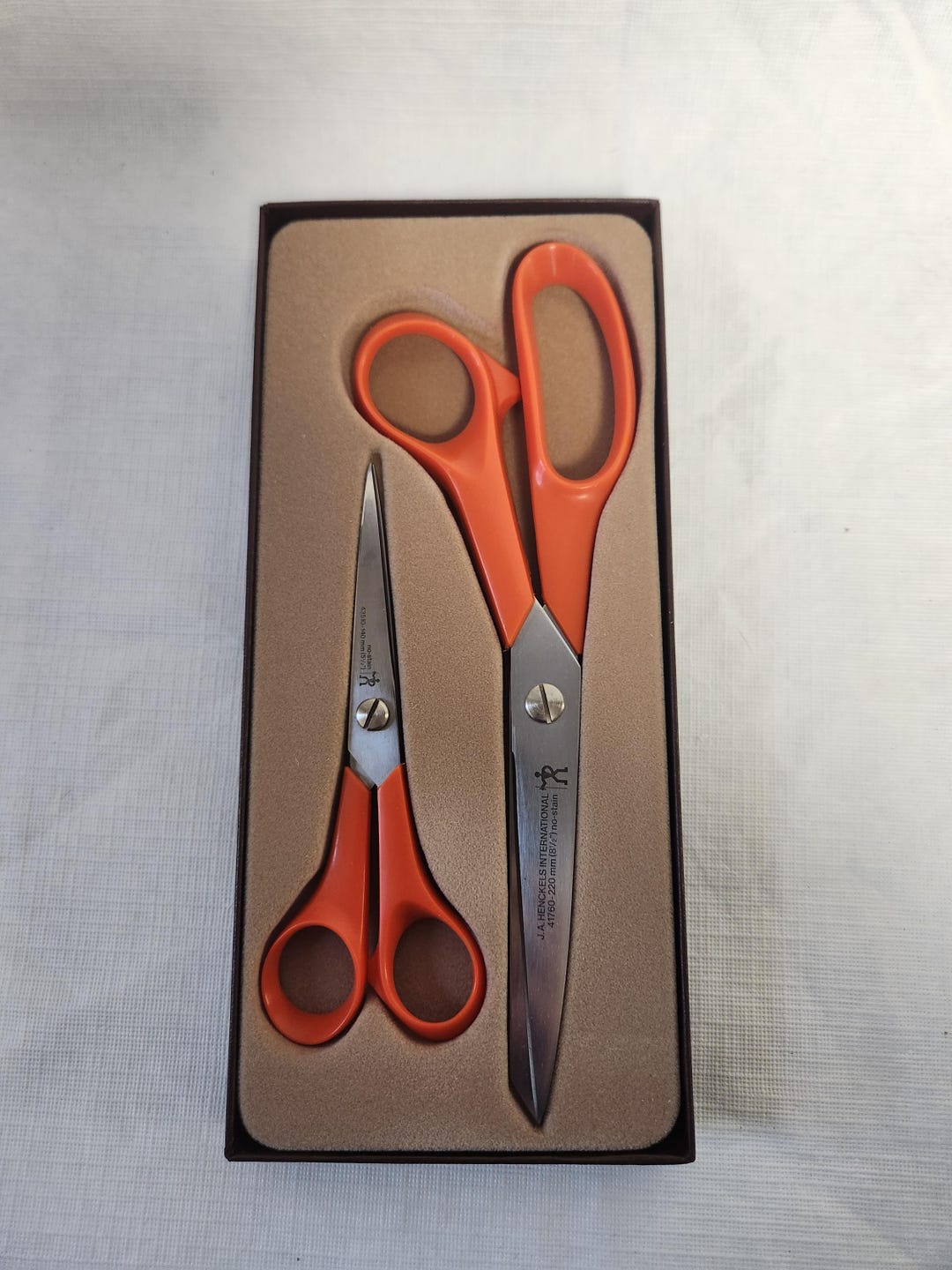 Vintage J.A. Henckels International Craft Scissors Set - Etsy
