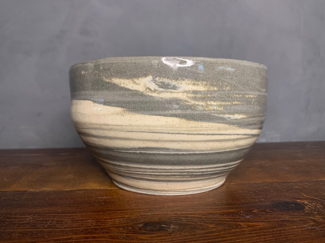 Marble Ceramic Bowl | Pottery | Handmade Dinnerware - Etsy
