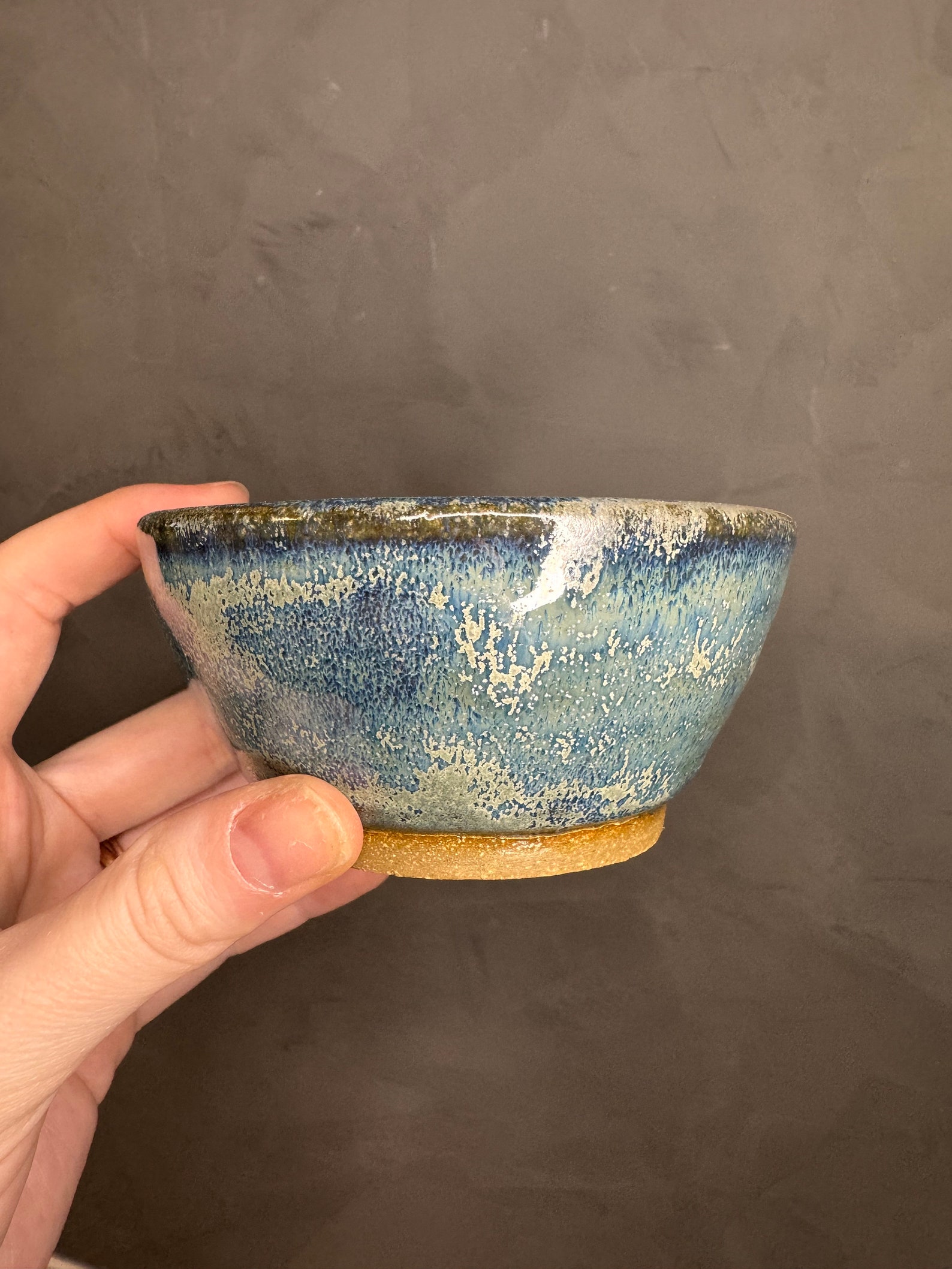 Blue Ceramic Bowl Ring Dish Succulent Bowl Dip Bowl Handmade Pottery - Etsy
